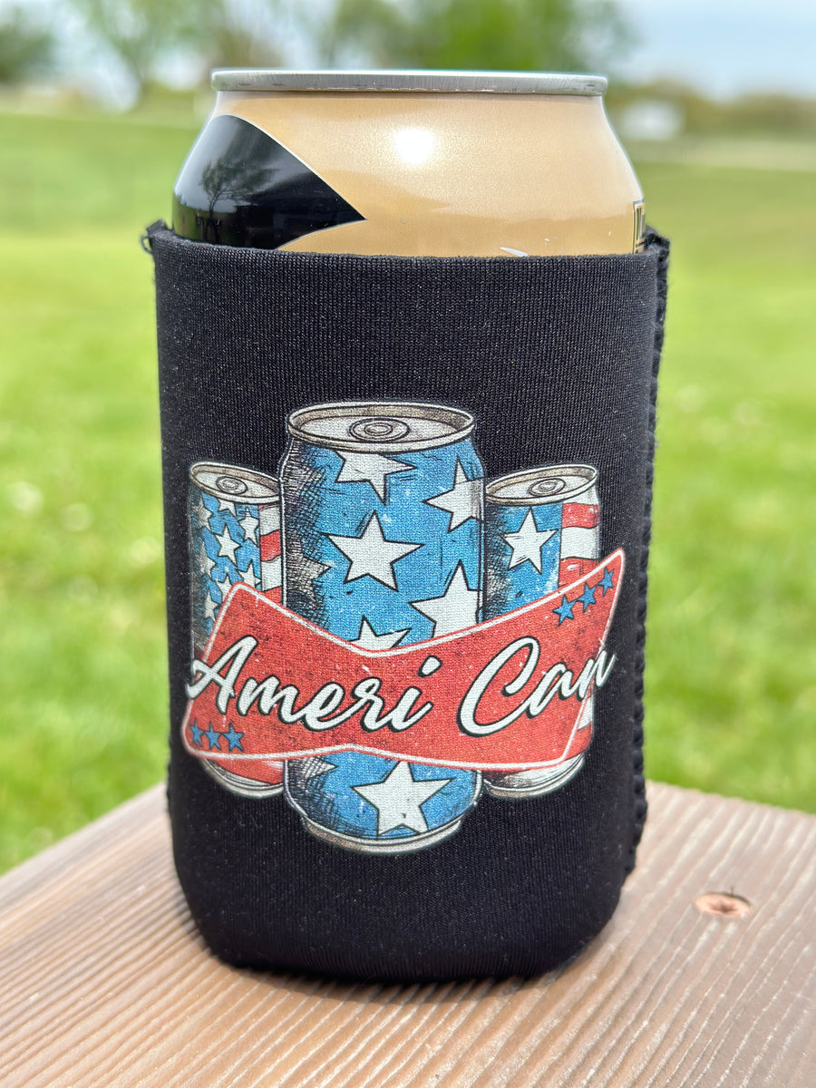 Ameri Can Koozie Design – Woodsmore Decor